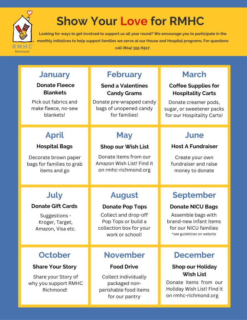 Show Your Love - RMHC Richmond